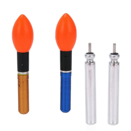 Lighted Fishing Bobbers, Short Foot Sturdy Durable LED Fishing Bobbers ...