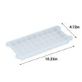 Ice Cube Tray with Lid 36-Block Large Capacity | Easy Release Plastic ...