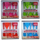 Chef Smart 5 Piece Multi-function Silicone Kitchenware Set Lime ...