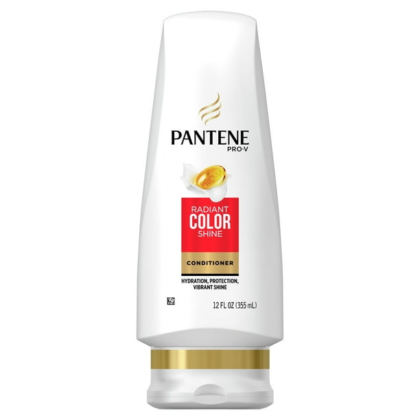 Pantene Pro-V Radiant Color Shine Conditioner, 12 fl oz - Walmart.com