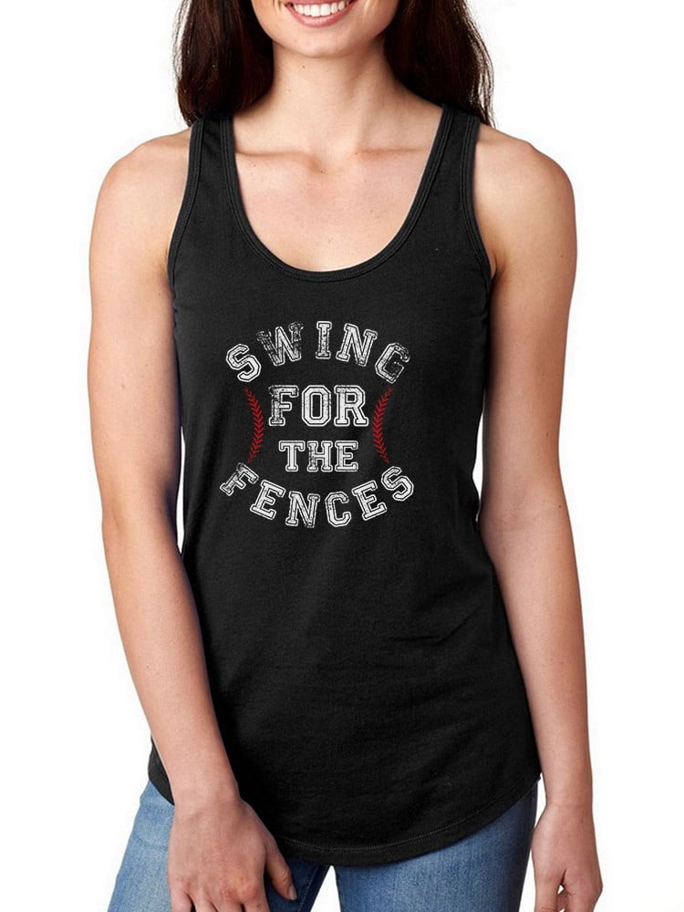 Swing For The Fences! Tank Women -Smartprints Designs, Female Large ...