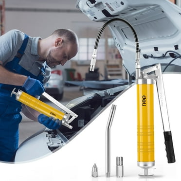 Hyper Tough Compact Grease Gun with Pistol Grip Handle - Walmart.com