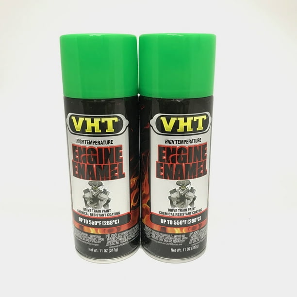 VHT SP154-2 PACK Grabber Green Engine Enamel Superior Heat & Chemical ...