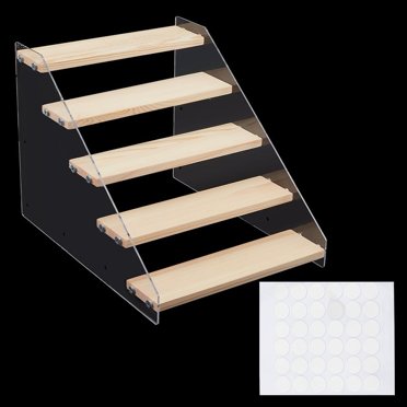 CUTICATE Multi Layer Rack Wooden Display Riser,Dessert Jewelry Display ...