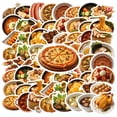 35pcs-50pcs Delicious Stickers Food Stationery Stickers Stickers Kids ...