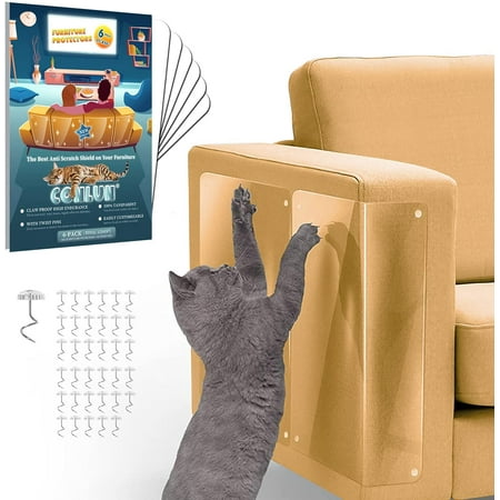 Furniture Protectors from Cats Cat Scratch Deterrent Adhesive Sheets ...