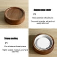 Luxcidy Borosilicate Glass Jar with Wood Lid, Airtight Kitchen Storage ...
