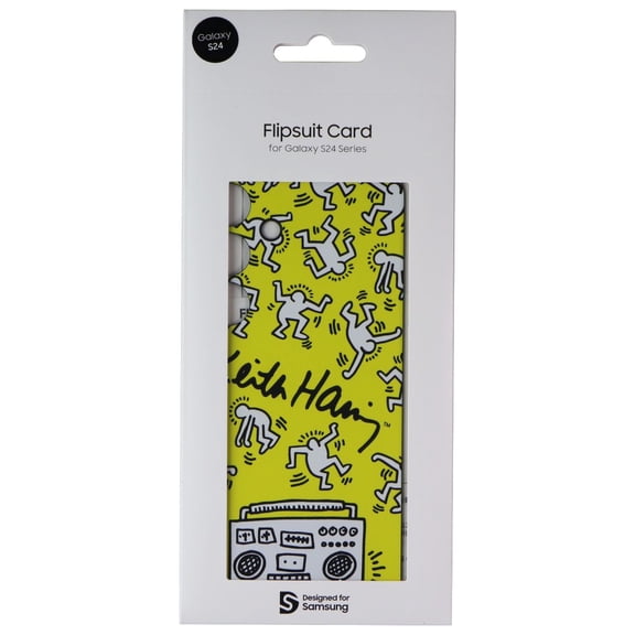 Samsung Interactive Flipsuit Card for Galaxy S24 Ultra - Keith Haring ...