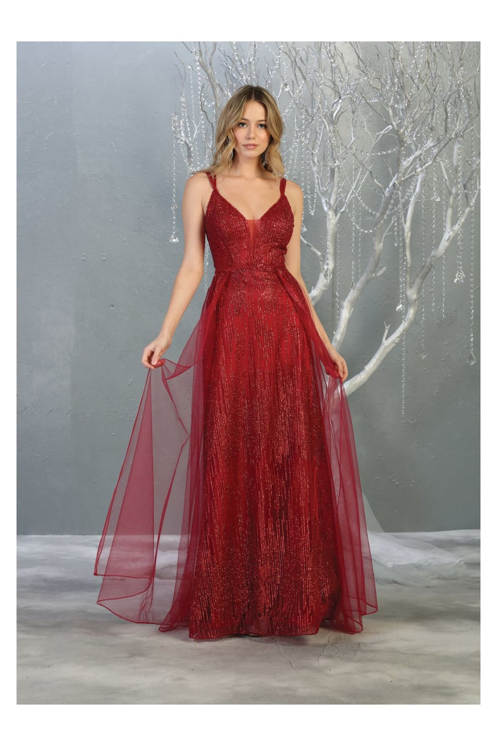 Formal Dress Shops Inc Red Carpet Formal Dress With Glitter And Plus