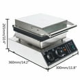 8Pcs Commercial Churros Baker Waffle Maker Machine Non-stick Electric ...