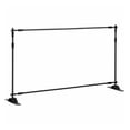 10x8 Backdrop Stand, Adjustable Banner Stand for Trade Shows, Photo ...