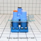 Genuine LG 5221JA2006D Refrigerator Replacement Water Inlet Valve ...