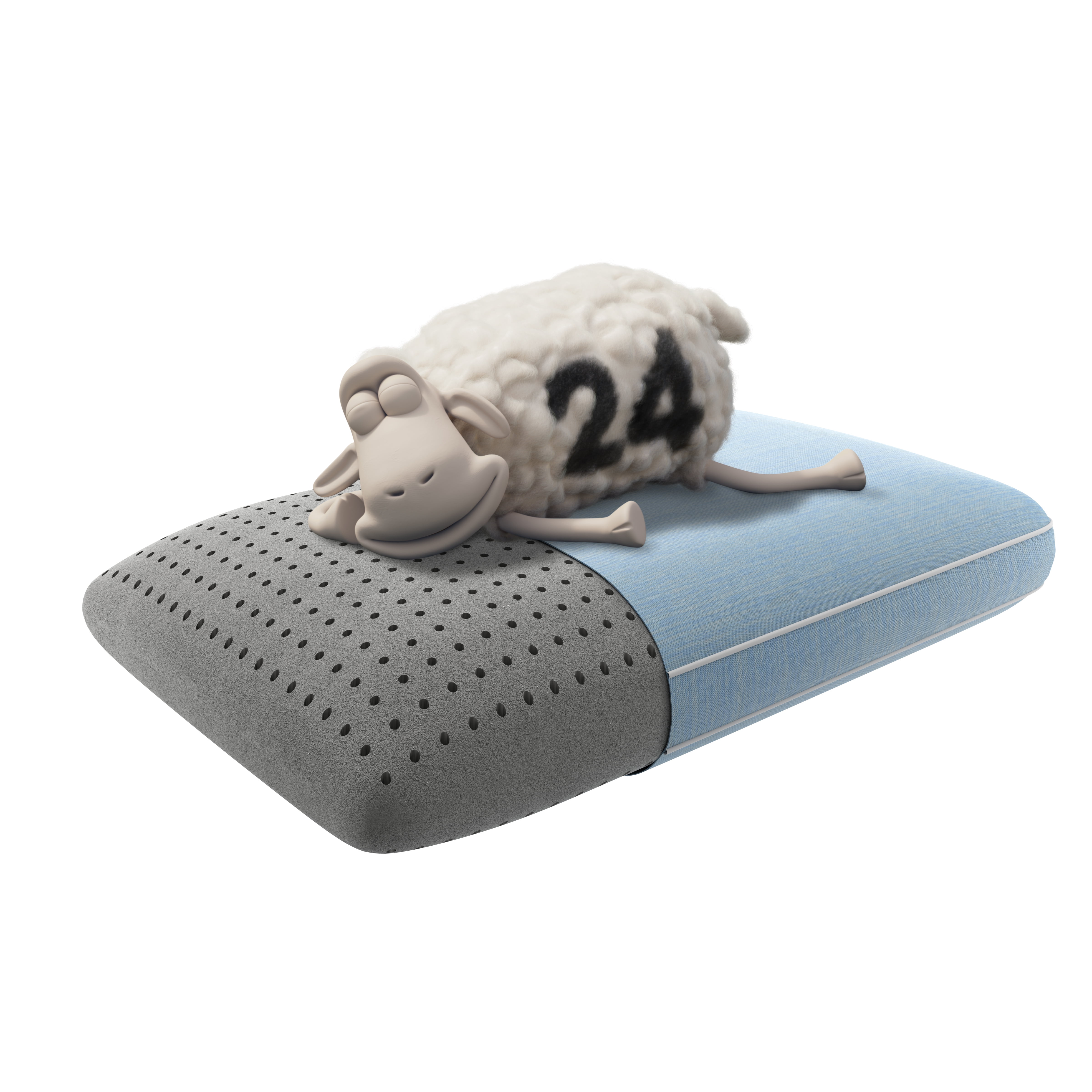 SERTA Memory Foam Pillow, Graphite Infused, Standard - Walmart.com