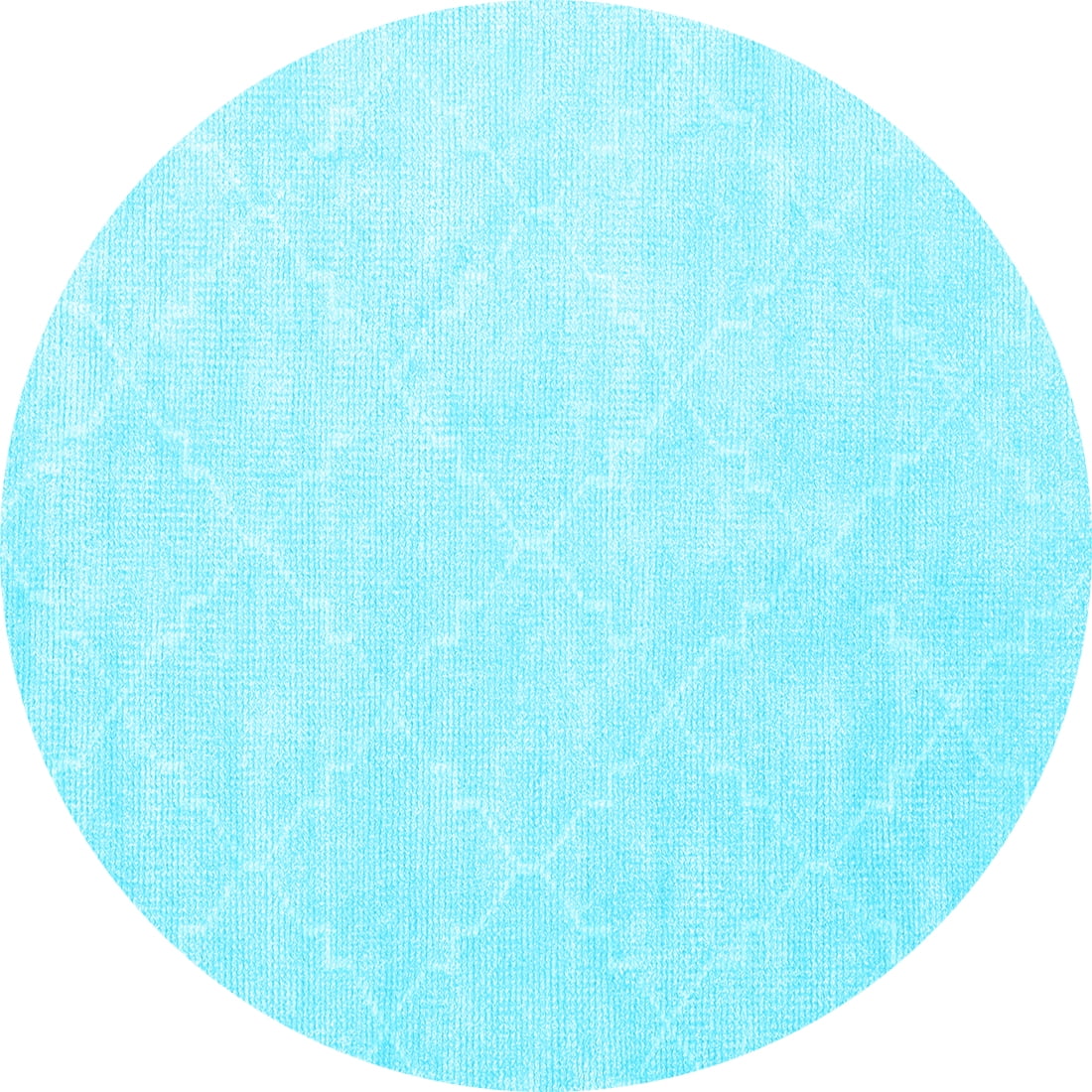 Ahgly Company Indoor Round Abstract Light Blue Contemporary Area Rugs ...