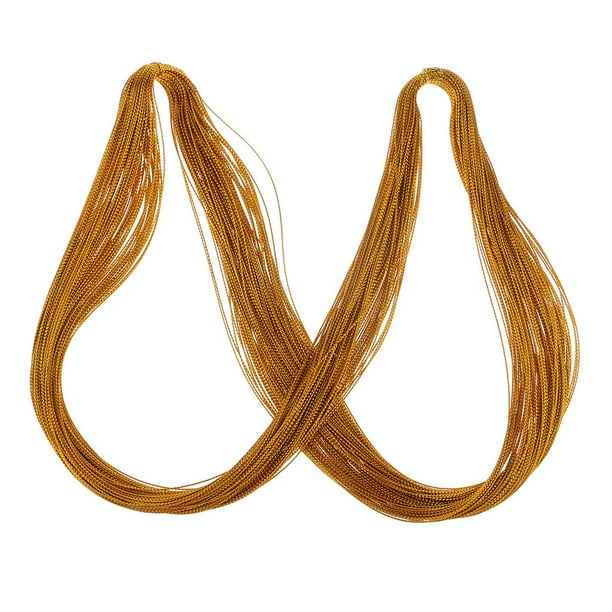 Gold String String for Wrapping Christmas Presents,Hair Braiding And ...