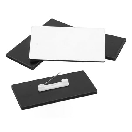 Blank Name Badges, Rounded Corners Name Tag For Meeting | Walmart Canada