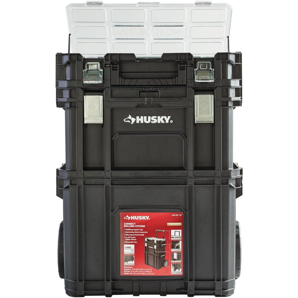 Husky 22 inch connect rolling system tool box store
