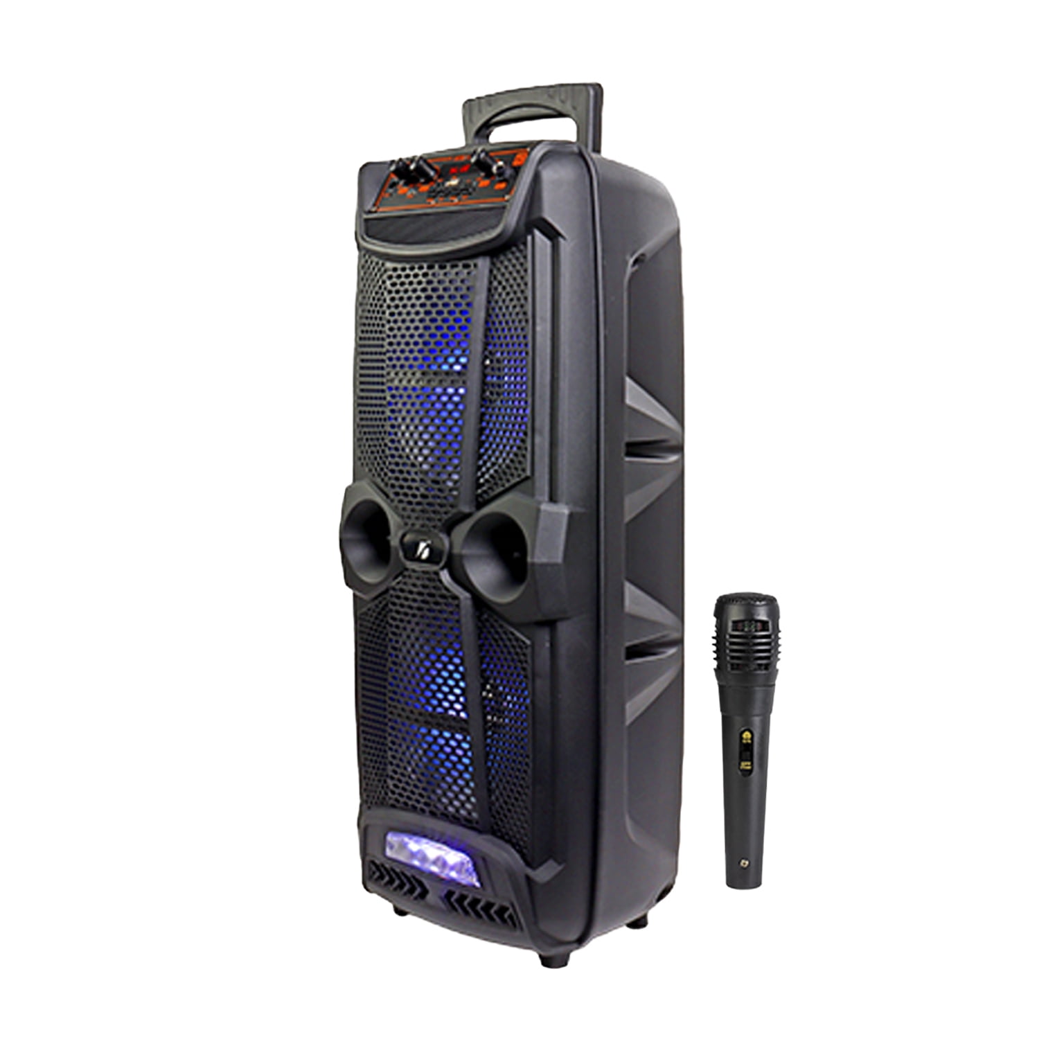 Bocina Portátil de 8" con Bluetooth y Micrófono Link Bits KTS-1743 ...