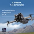 DJI Mini 5 Pro Fly More Combo with RC 2 – 1-Inch CMOS 4K Drone ...