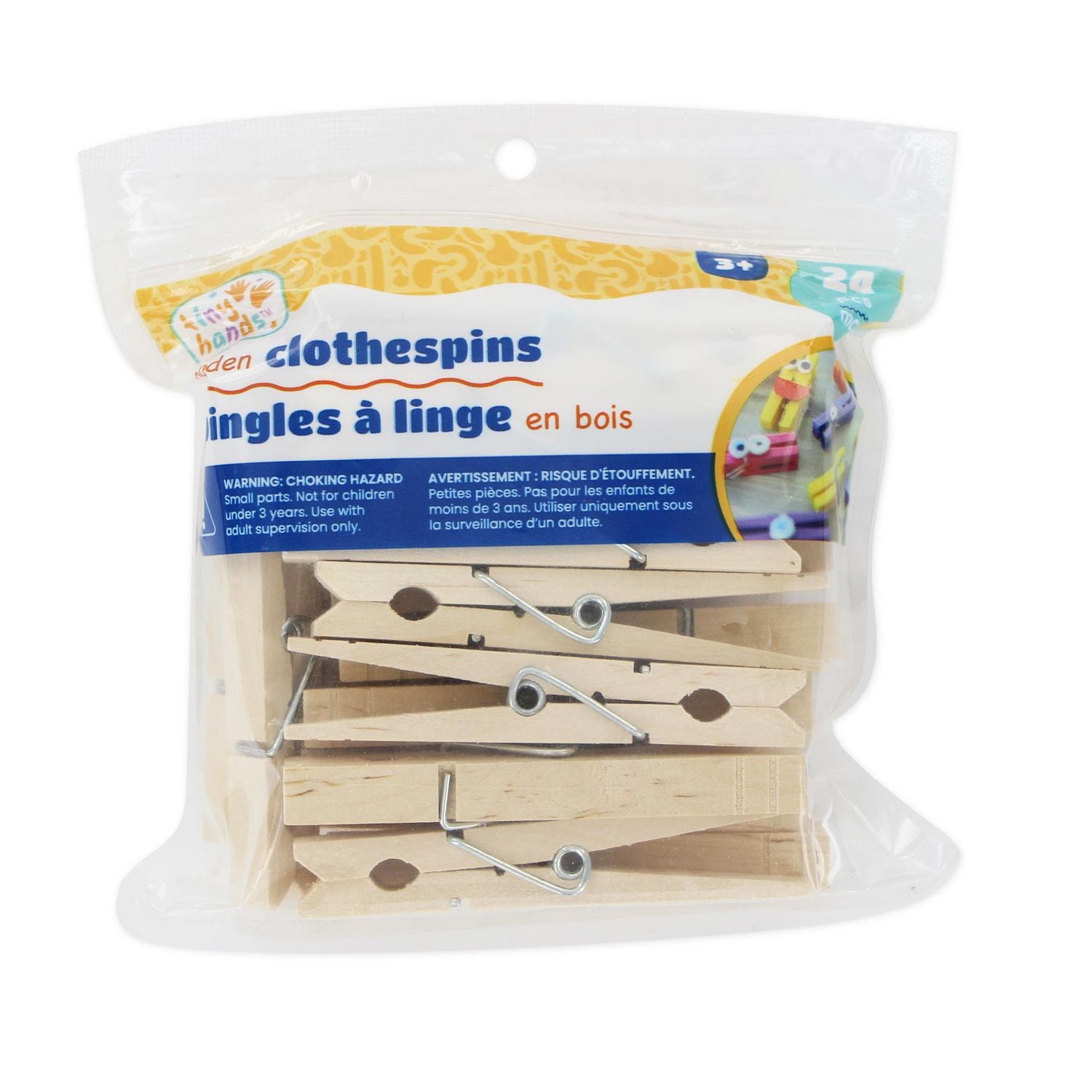 Click here for Tiny Hands Wooden Clothespins - 24 Pieces  83.8 ×... prices