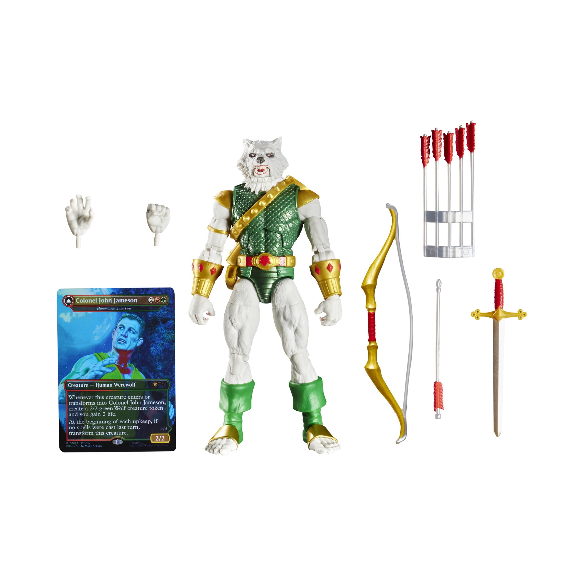 Click here for Marvel Legends Series Magic: The Gathering Man-Wol... prices