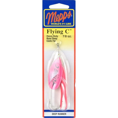 Mepps Flying C Single Hook Spinner, Hot Pink - Walmart.com - Walmart.com
