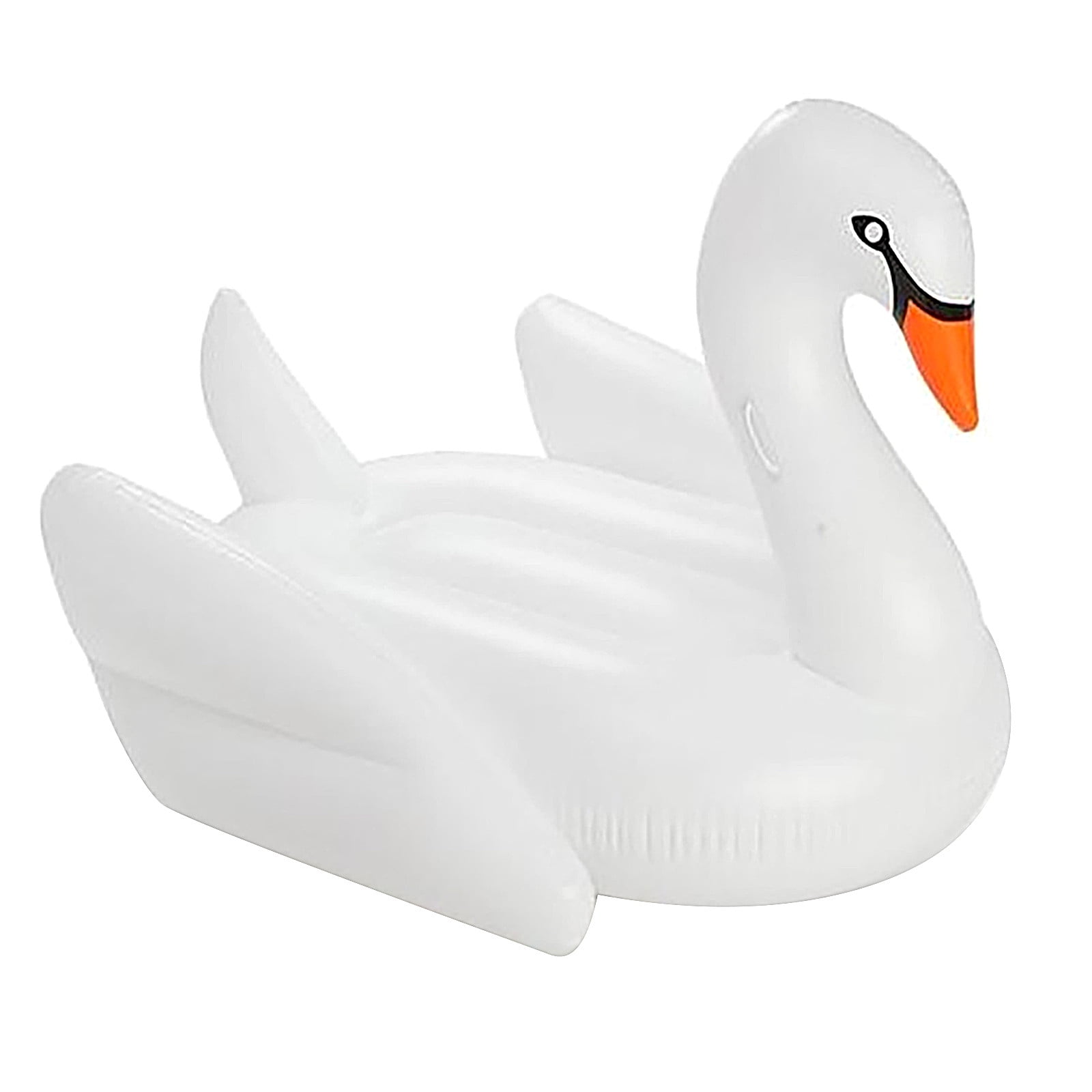 Mikilon Inflatable Swan Animal White Swan Floating Bed Adult Swimming ...
