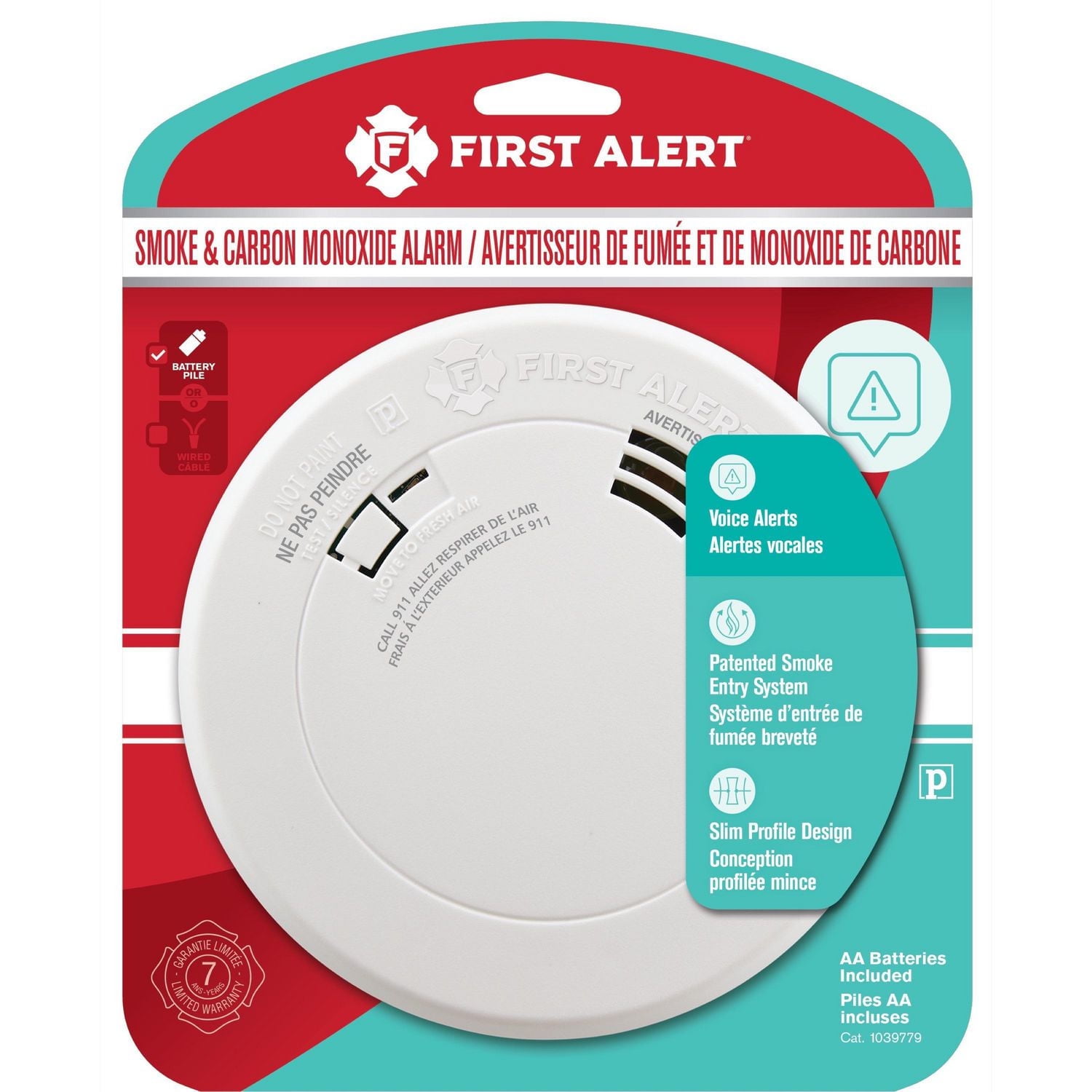 Click here for First Alert Prc700va Battery Powered Slim Smoke &... prices