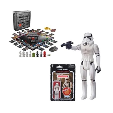 Star Wars The Mandalorian Monopoly Collector's Edition with Retro ...