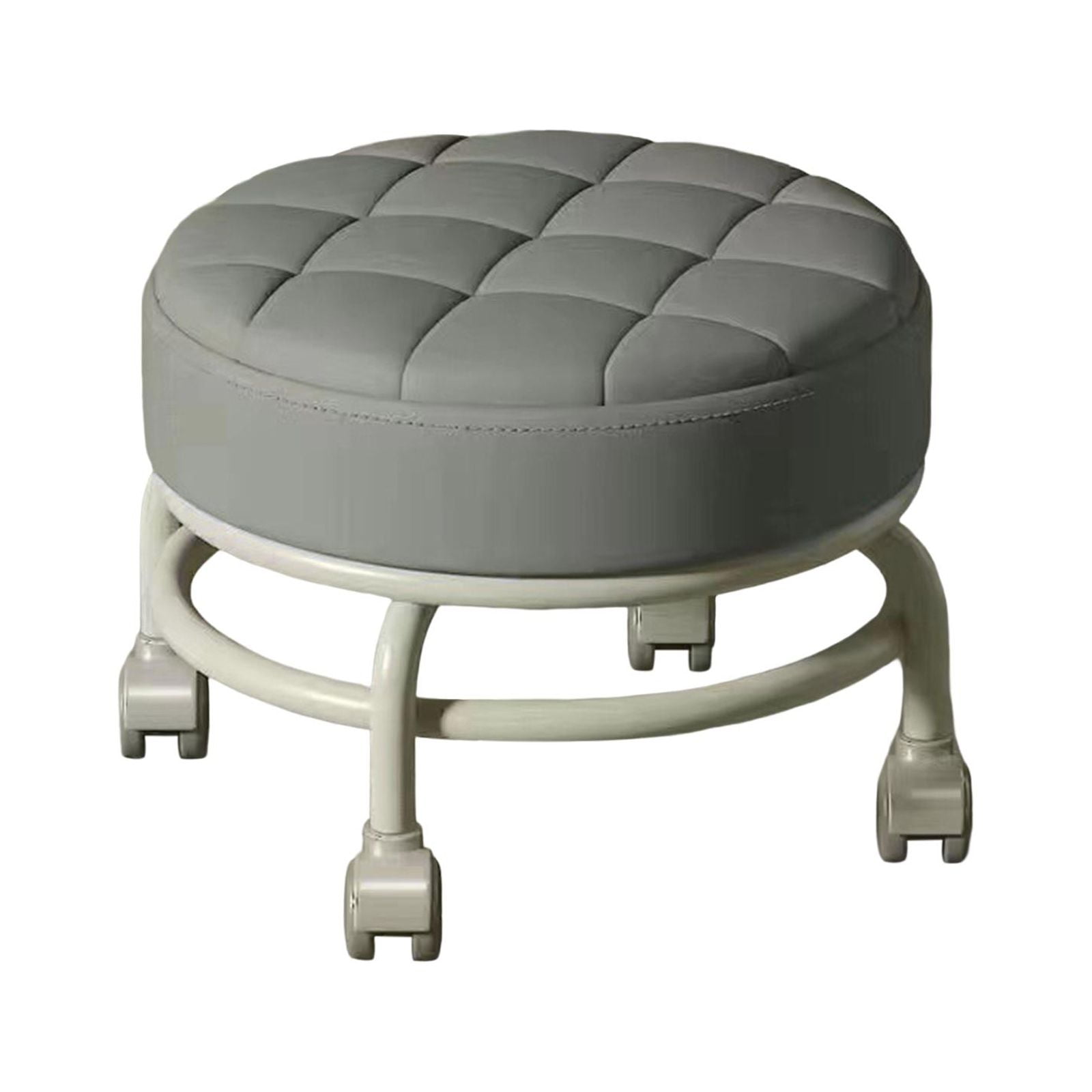 Low Roller Seat Stool Pedicure Stool Lightweight Easy to Move Small ...