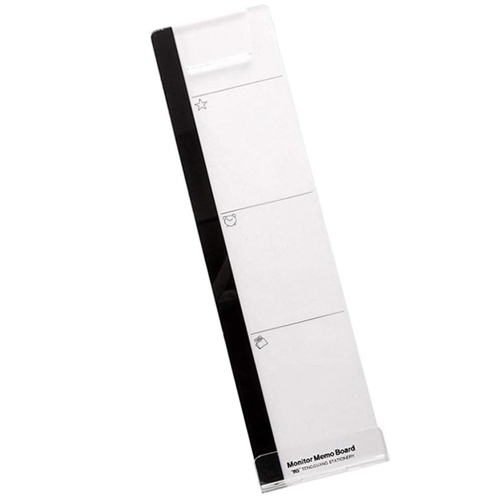 Linyer Computer Message Board Accessory Note Holder Plate Planner ...