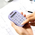 Mechanical Switch Calculator, Calculator with LCD Display 8 Digit ...