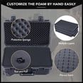 HC-5120 Waterproof Hard Case with Wheels and Customizable Foam ...