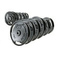 Biggins Iron Olympic Cast Iron Weight Plates, Single, 45 lb. - Walmart.com