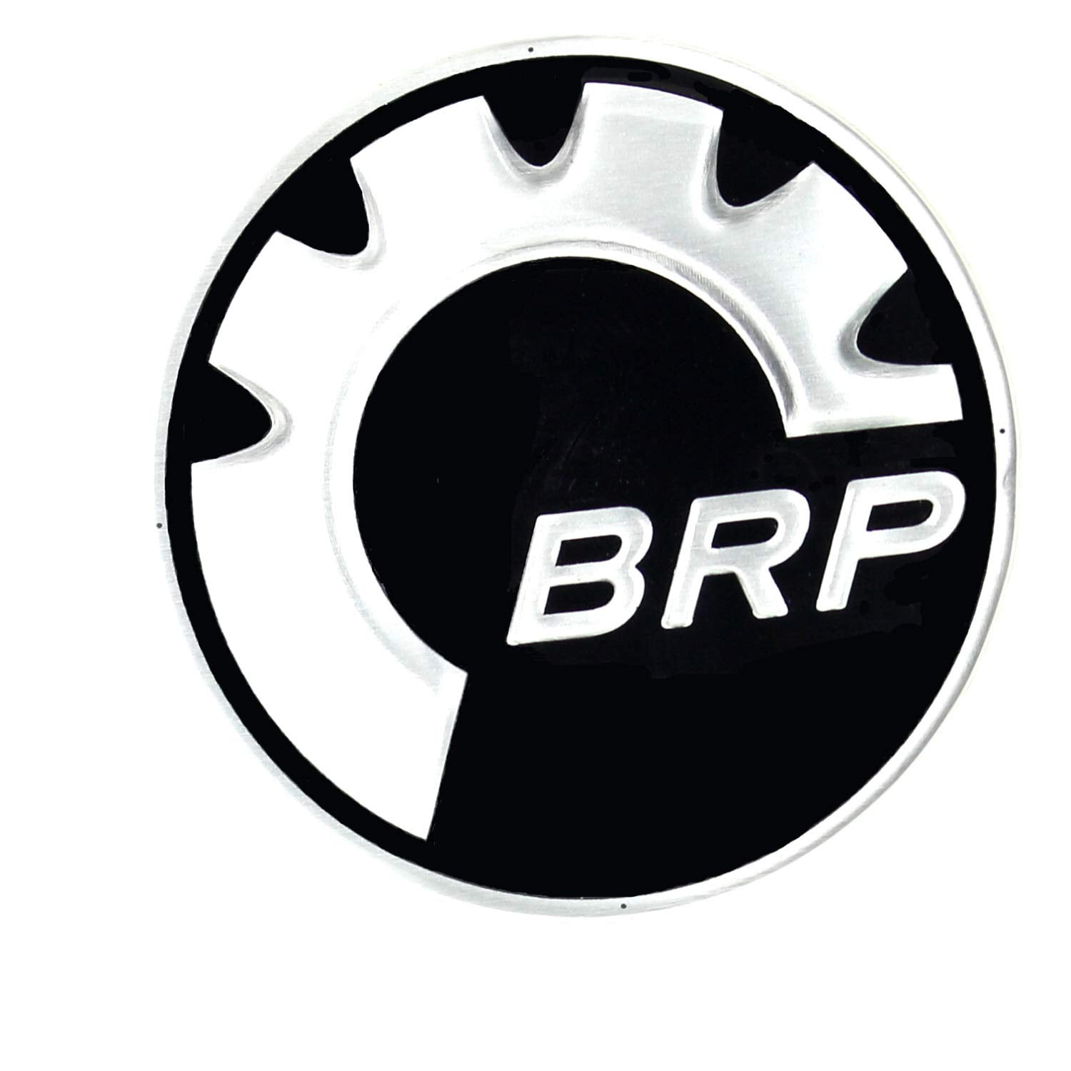 Buy BRP Can-Am Ski-Doo New OEM Round Gear Logo Decal Hood Emblem 48 MM ...