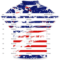 Boys Girls American Flag Shirt with Button Down Summer Funky ...