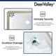DeerValley DV-1U201 20" L x 16" W White Ceramic Rectangular Undermount ...