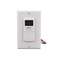 Timer 7 Day Programmable Lcd Digital In Wall White - Walmart.com