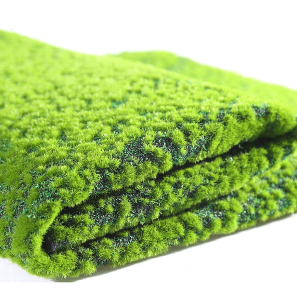 Simulation Moss Turf Lawn Wall Green Plant DIY Artificial Grass Board ...
