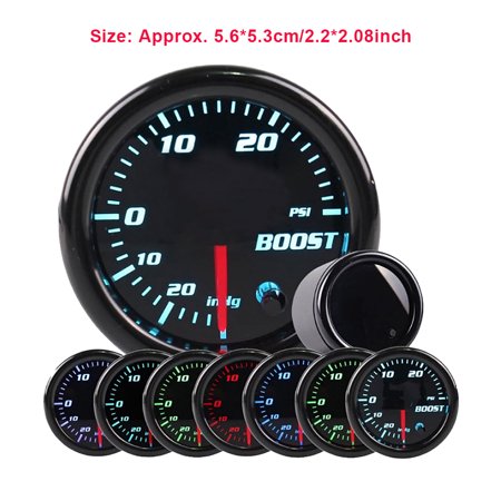 Pressure Meter Handy Installation Boost Turbos Gauge Pointer Craftsmanship Upgraded Fittings ...
