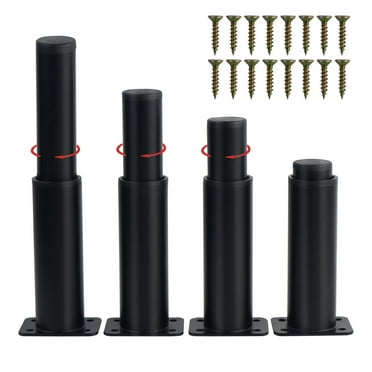 Adjustable Folding Table Legs with Self-Locking Hinge - Sturdy Metal ...