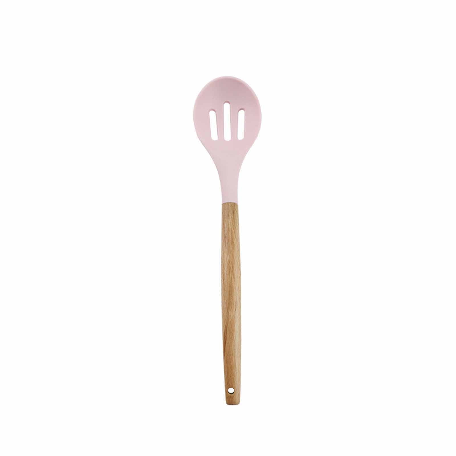 Click here for Dvkptbk Spatula Silicone Wooden Spatula Cooking Ut... prices