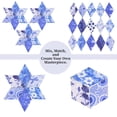 Soimoi 60° Diamond Precut Quilt Kit – 120 Cotton Fabric Diamonds + 120 ...