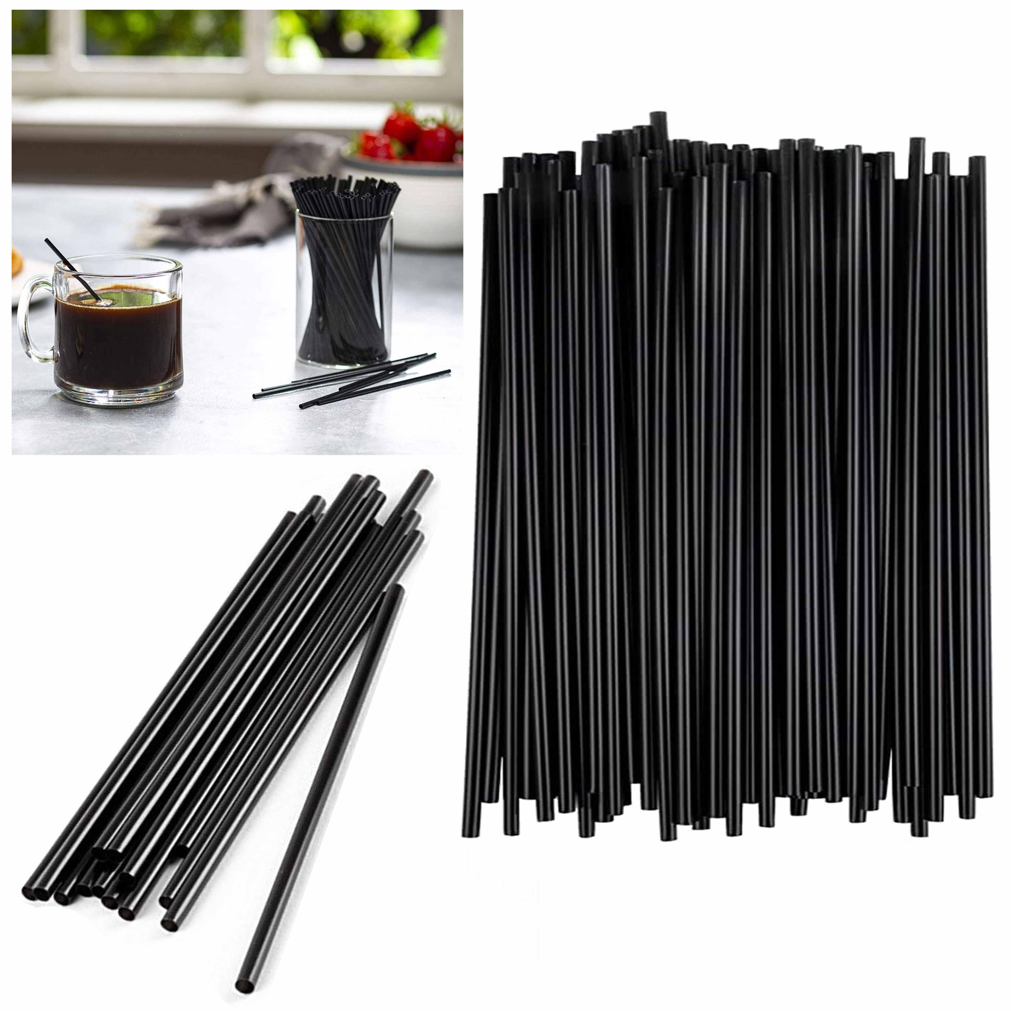 5000 Ct Coffee Stirrer Straws Bar 7" Sipper Cocktail Tea Sip Drink ...