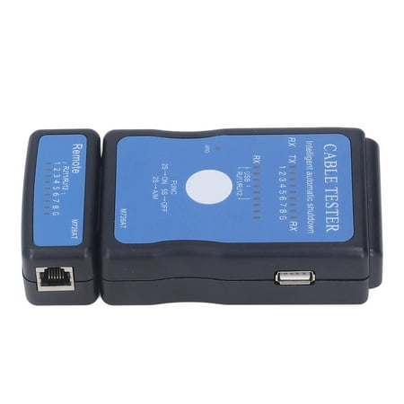 Ethernet Cable Tester, Handheld Easy Operation Cable Tester Split Type ...