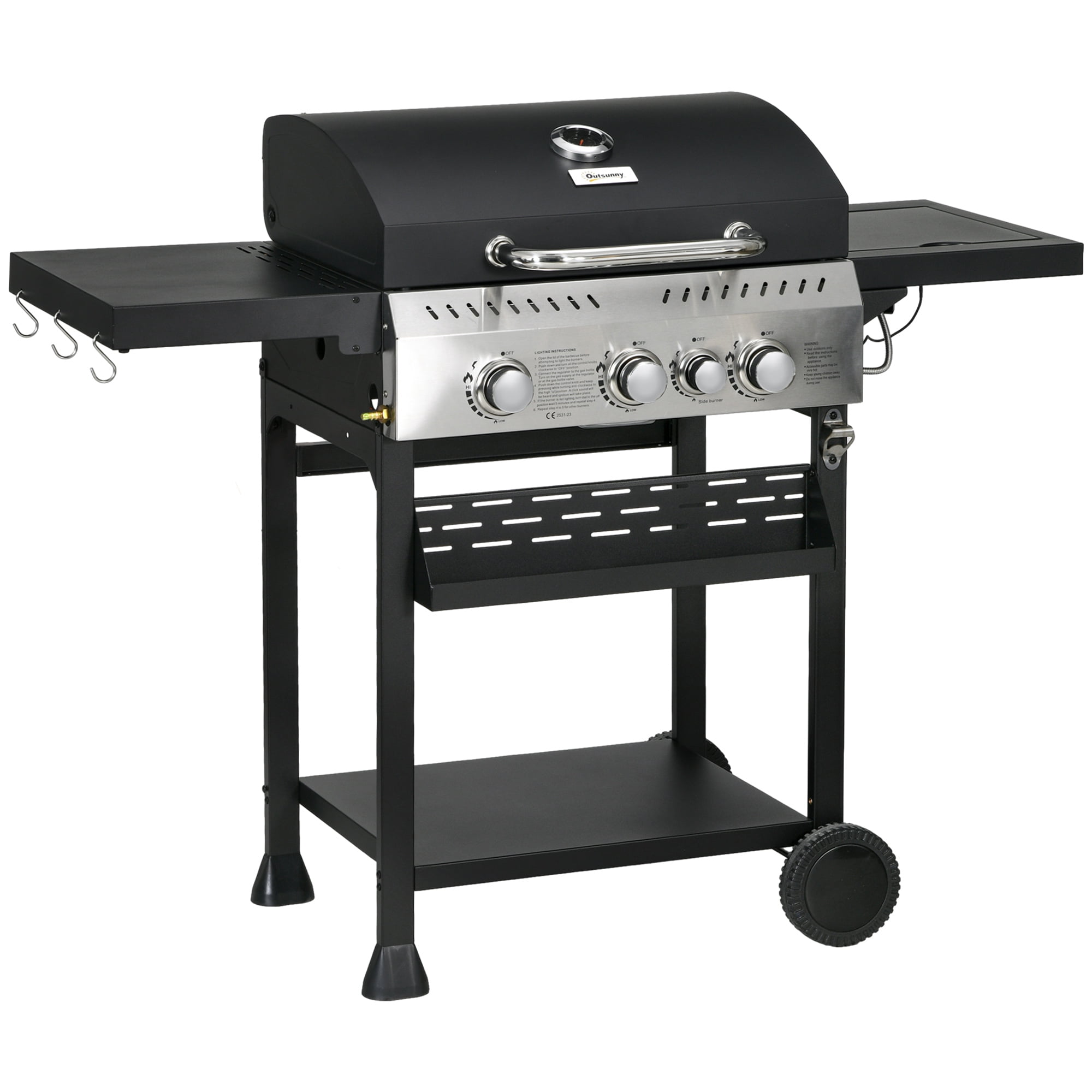 Click here for Outsunny Propane Gas Grill  38 000 Btu Outdoor Bbq... prices