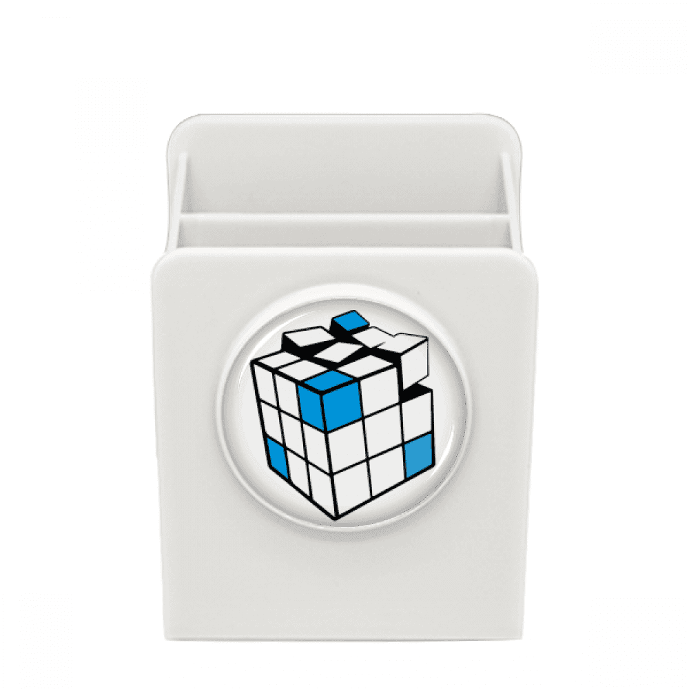 Magic Cube Color Toy Art Deco Fashion Desk Pencil Holder Cup Pen ...