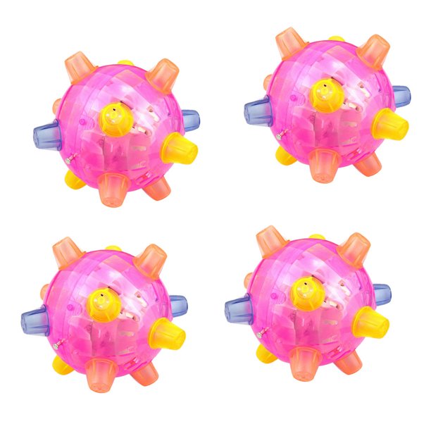 serony Pet LED Jumping Ball Play Ball Music Bouncing Toy Dancing Ball ...