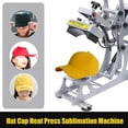 Hat Heat Press Machine, Semi-Automatic Mag-netic Cap Heat Press Machine ...