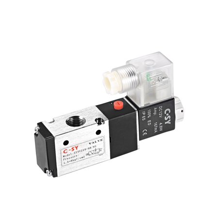 3V210-08 Air NO Single Electrical Solenoid Valve DC 12V 3 Way 2 Position 1/4" PT | Walmart Canada